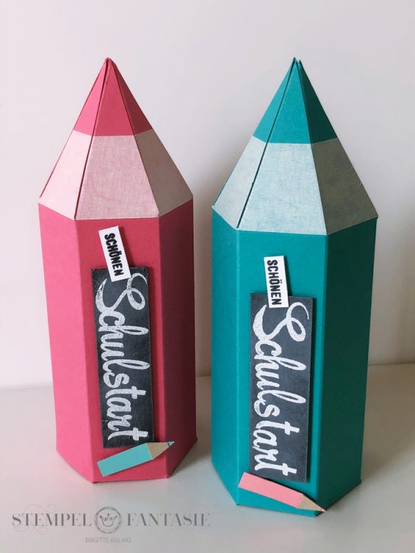 Stift-Box zur Einschulung mit Video-Tutorial - Stempelfantasie | Stampin‘ Up!® Produkte und ...