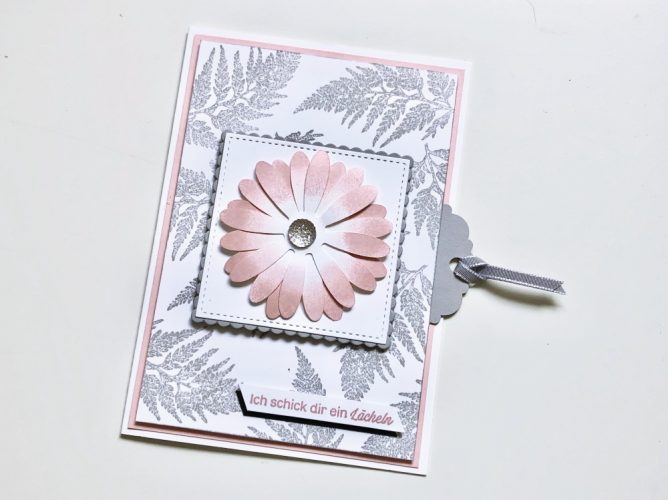 Pull Tab Flap Card mit Gänseblümchen - Stempelfantasie • Brigitte ...