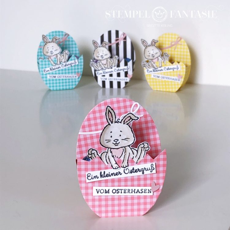 Osterei-Körbchen - mit Video-Tutorial - Stempelfantasie | Stampin‘ Up!® Produkte und kreative ...