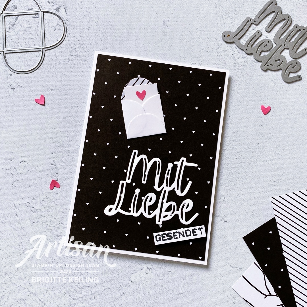 Immer für Dich da - Karten mit Herzensbotschaft - Stempelfantasie ...